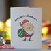 Grad Student Christmas Card // Digital Card // Digital Print // Science ...