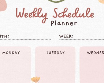 FLORAL NOTES PRINTABLE - Etsy