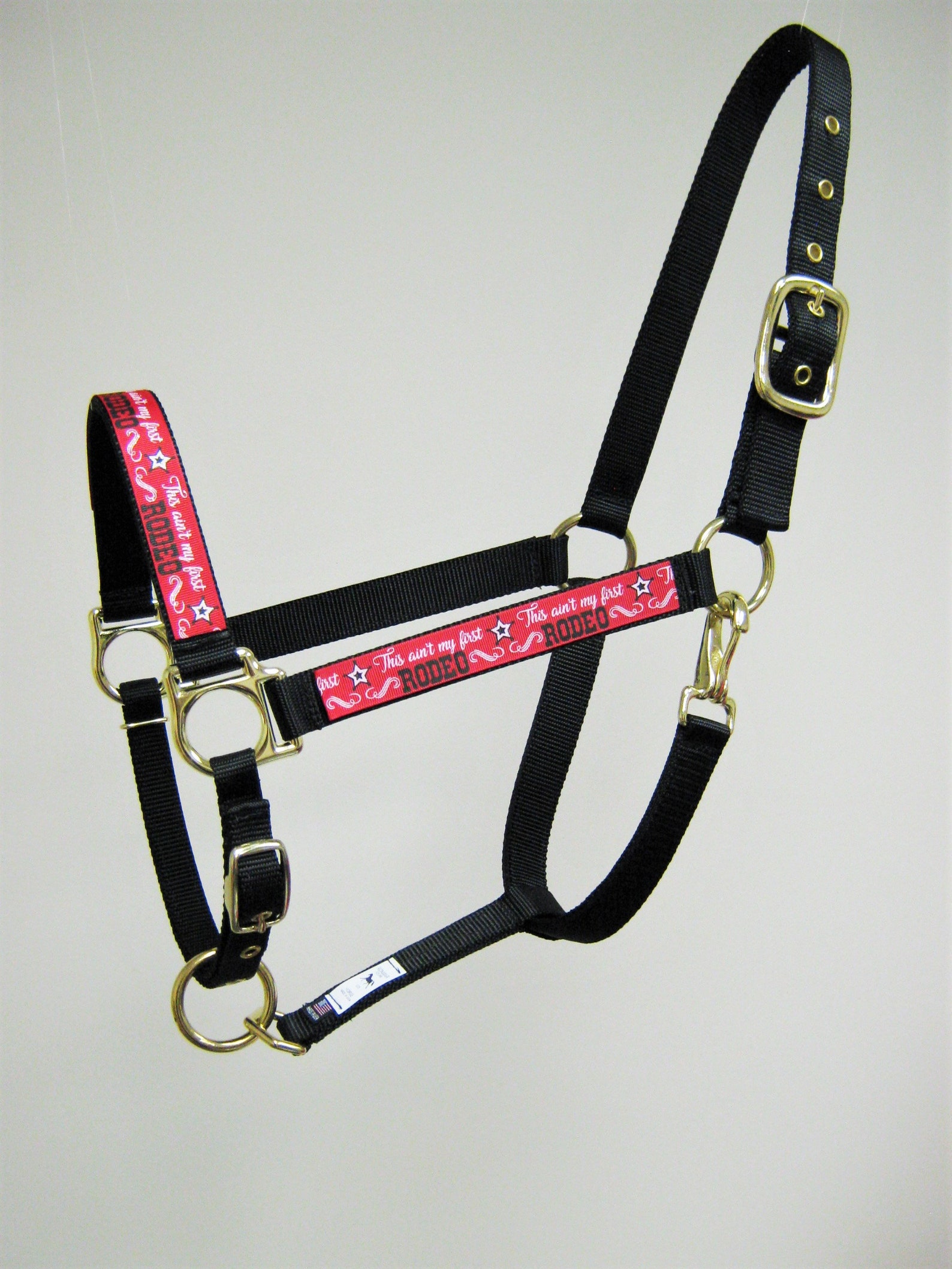 Little Cowgirl Horse Halter, Rodeo Draft Halter, Cowgirl Boots Large ...