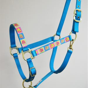 Flip Flops Horse Halter, Colorful Flip Flop Mini Horse Halter ...
