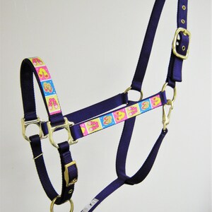 Flip Flops Horse Halter, Colorful Flip Flop Mini Horse Halter ...