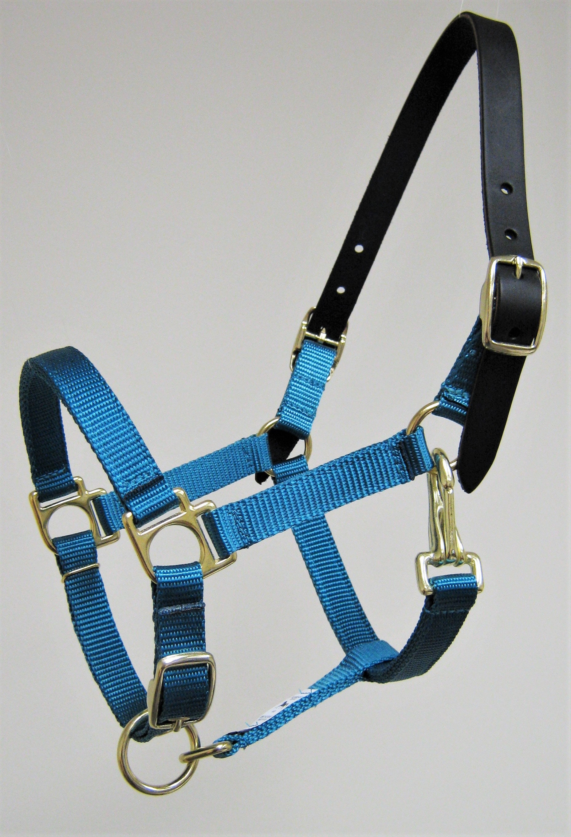 Leather Crown Mini Horse Halter, Breakaway Crown Horse Halter, Leather ...