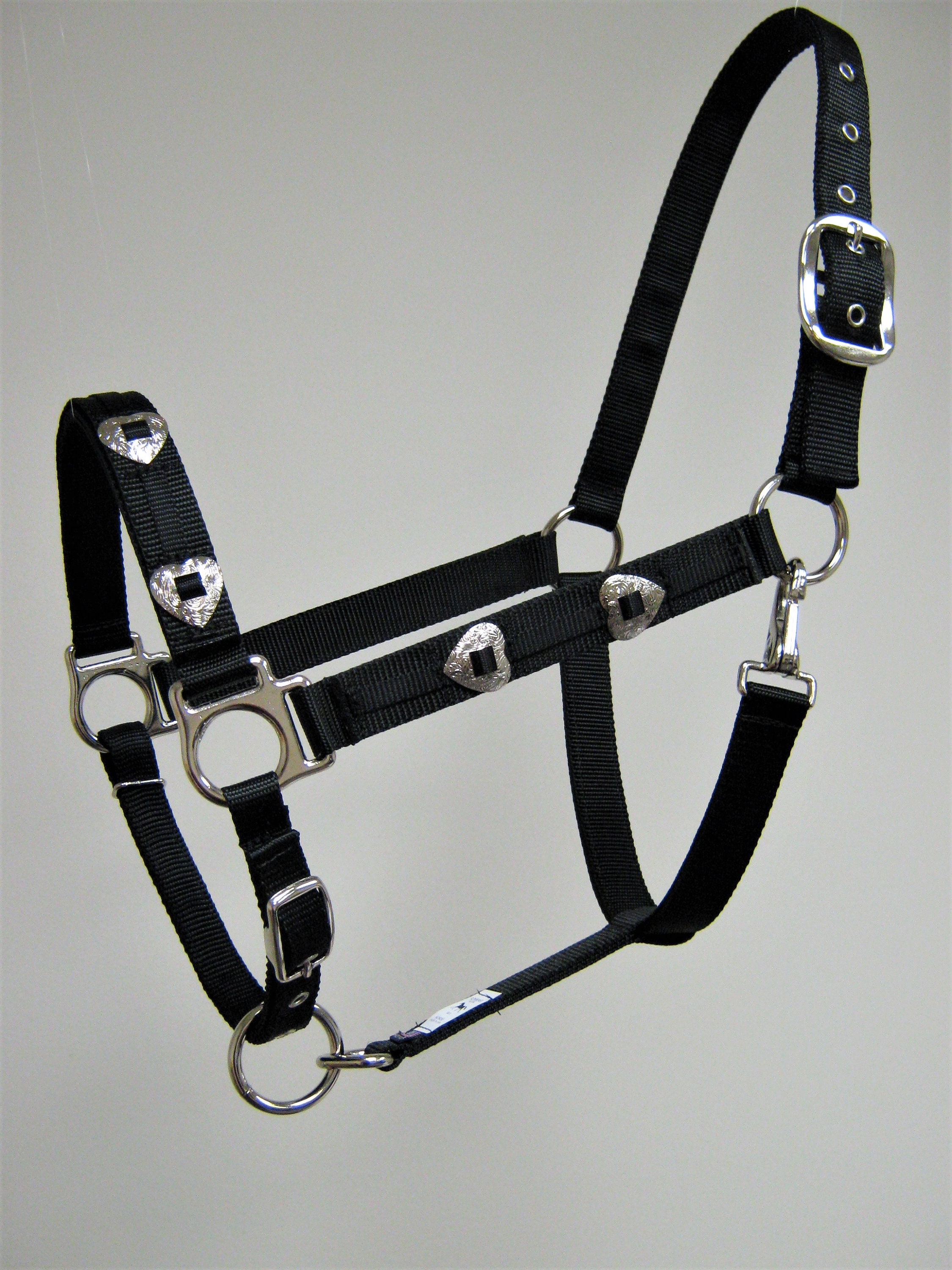 Heart Concho Horse Halter, Concho Heart Draft Horse Halter, Heart Arab ...