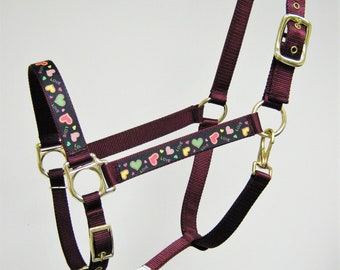 Colored Horse Halter - Etsy