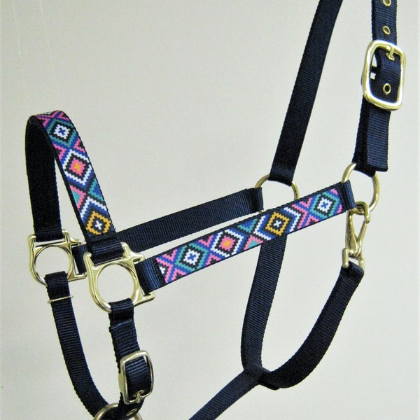 Plaid Breakaway Horse Halter - Etsy