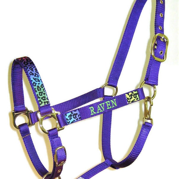 Custom Horse Halter - Etsy