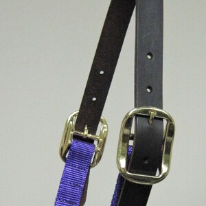 Plaid Reindeer Horse Halter, Reindeer Draft Horse Halter, Holiday Large ...