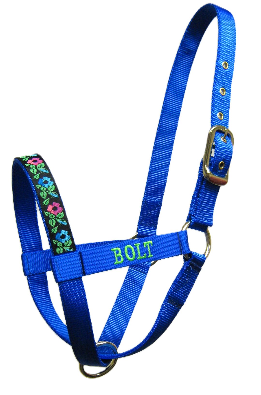Personalized Cow Halter, Fun Calf Halter, Cow Halter, Colorful Cow ...