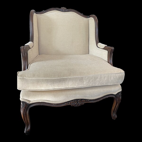 French Bergere Chair - Etsy