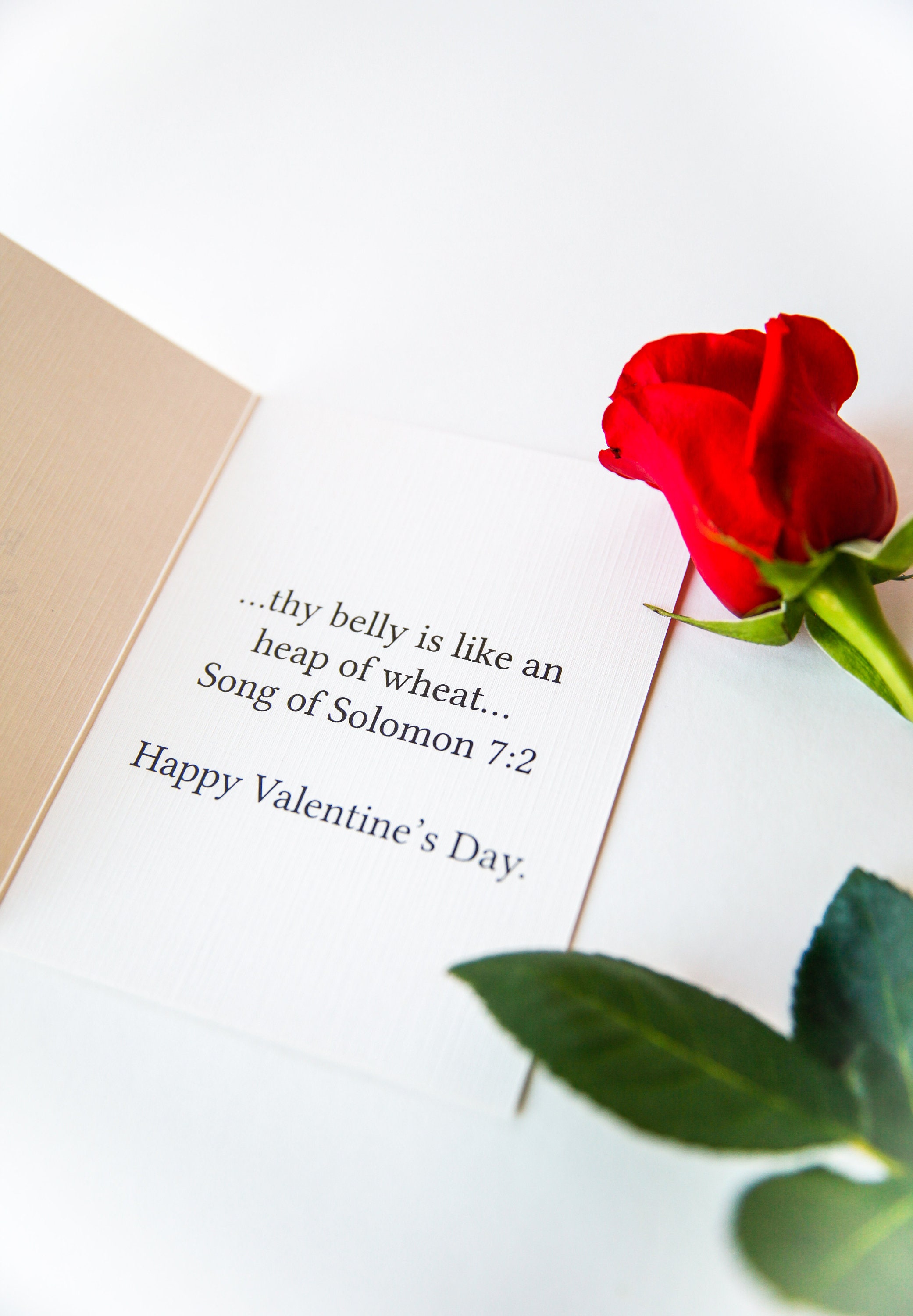 Funny Bible Verse Valentine's Day Card, Valentine's Day Card Husband ...