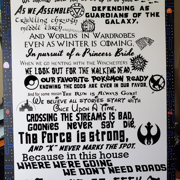 Geek Wall Art - Etsy