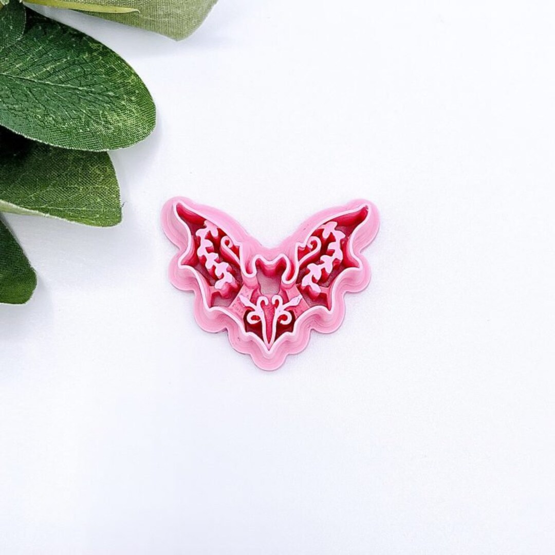 Floral Bat Clay Cutter - Etsy