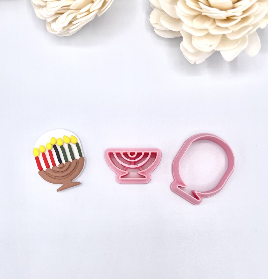Kwanzaa Kinara Clay Cutter Set Cookie Cutter - Etsy