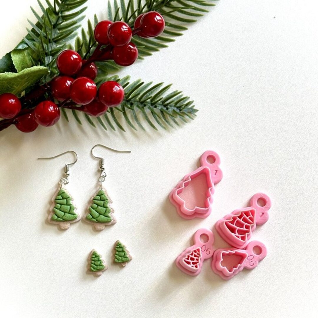 Christmas Tree Concha Cutter Set - Etsy
