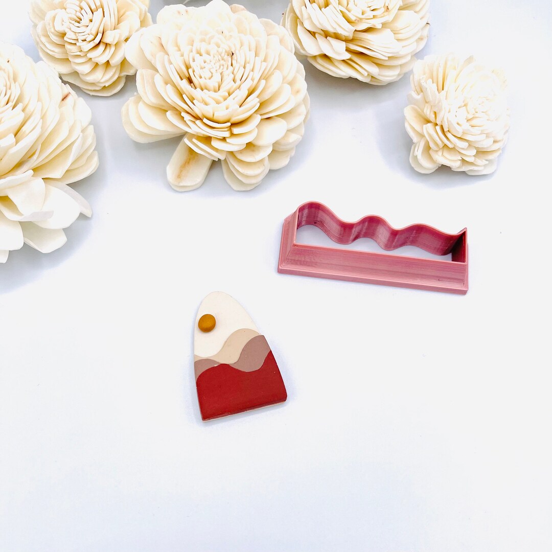 Wave Cutter Cookie Cutter Fondant Cutter - Etsy