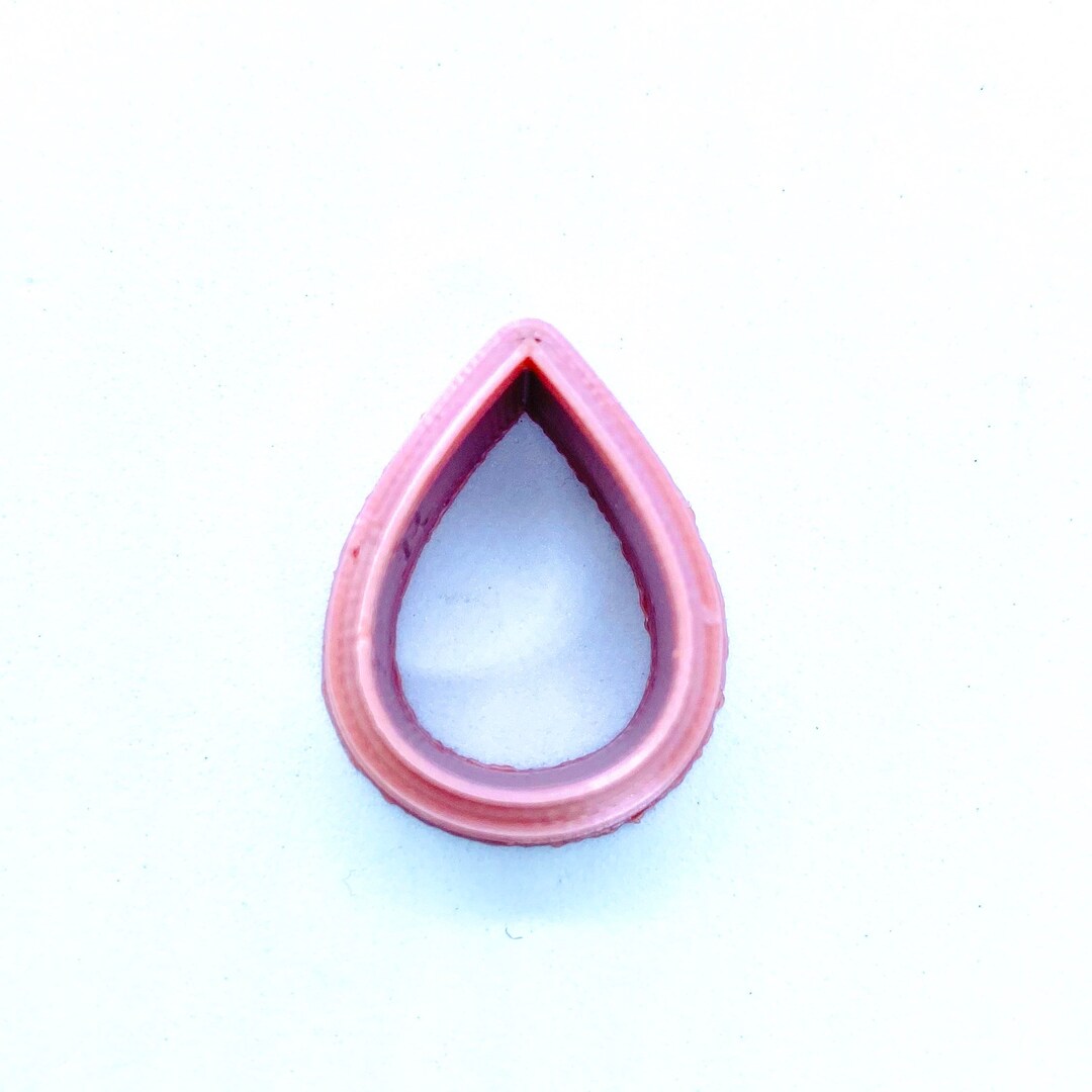 Raindrop Clay Cutter Fondant Cutter - Etsy