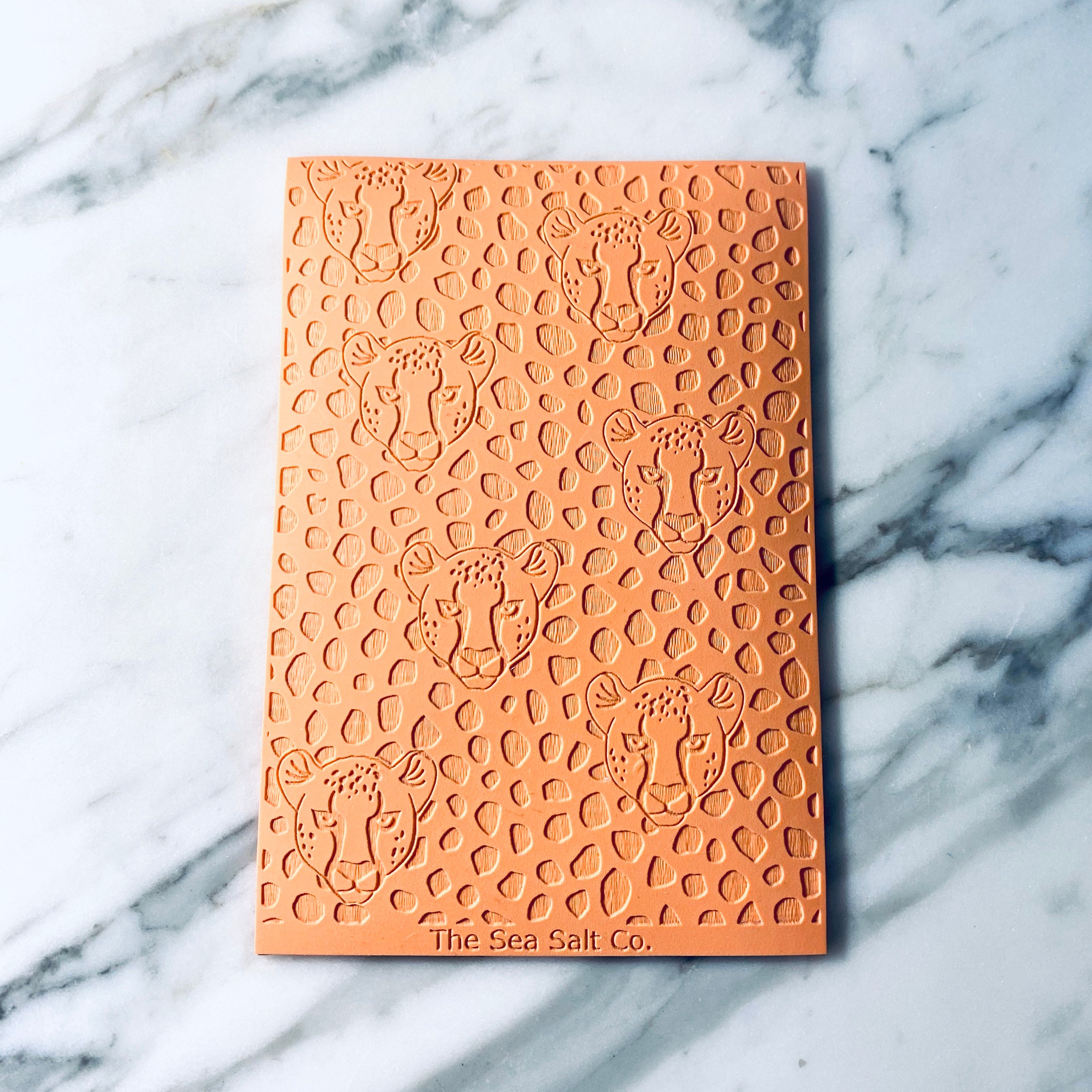 Into the Wild Cheetah Clay Texture Sheet - Etsy