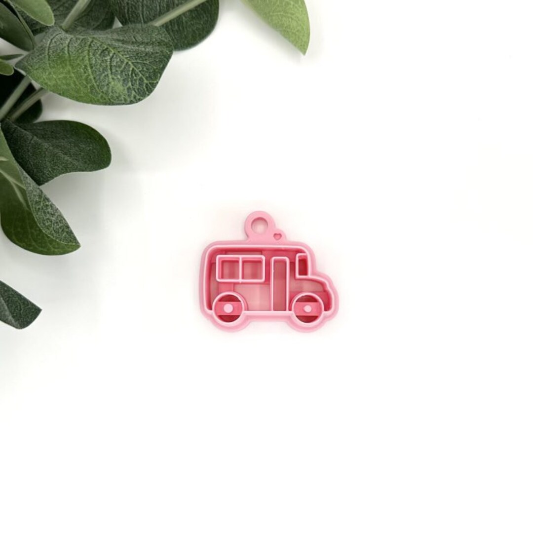 School Bus Clay Cutter - Etsy