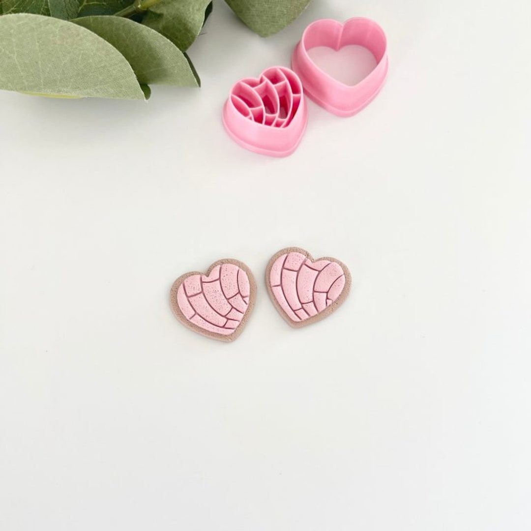 Heart Concha Clay Cutter Set - Etsy