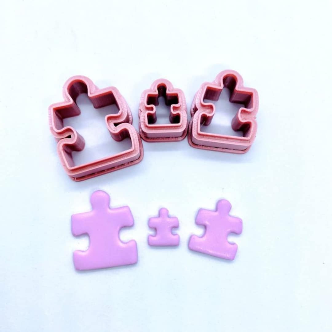 Puzzle Pieces Cutter Cookie Cutter Fondant Cutter - Etsy