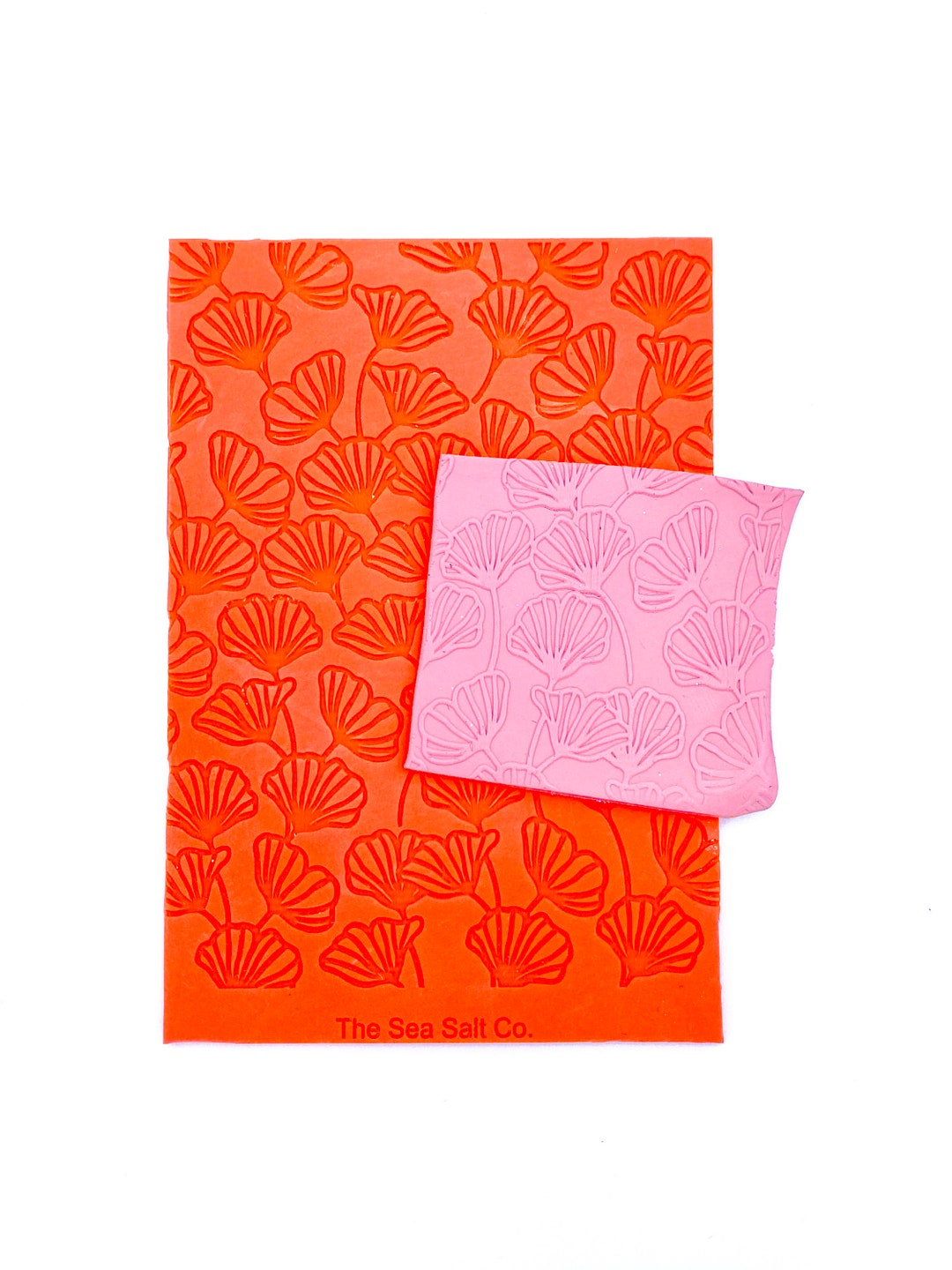 Ginkgo Clay Texture Sheet - Etsy