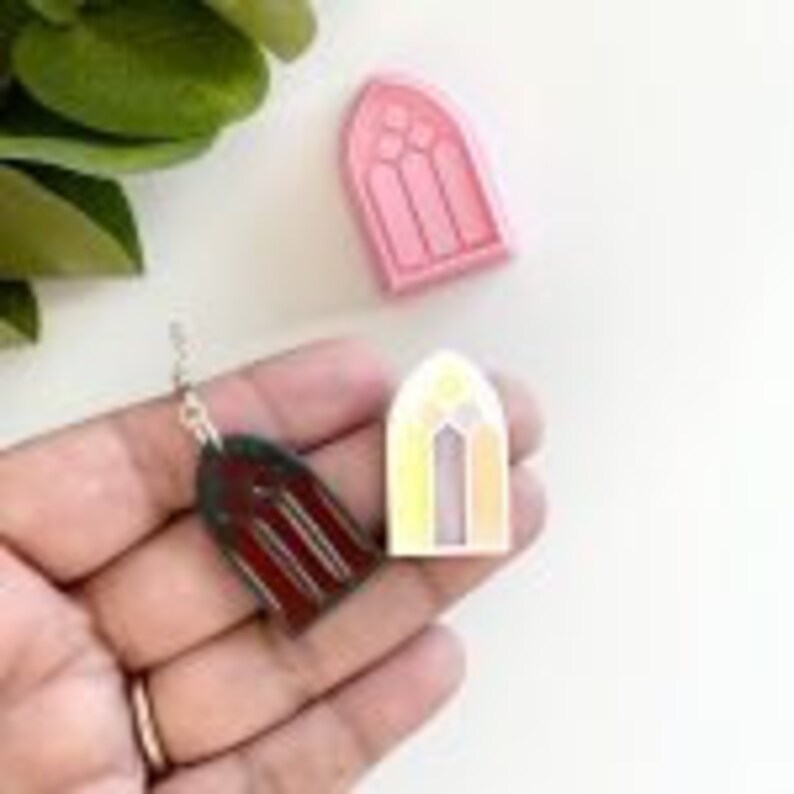 Cathedral Window-stained Glass Clay Cutter - Etsy