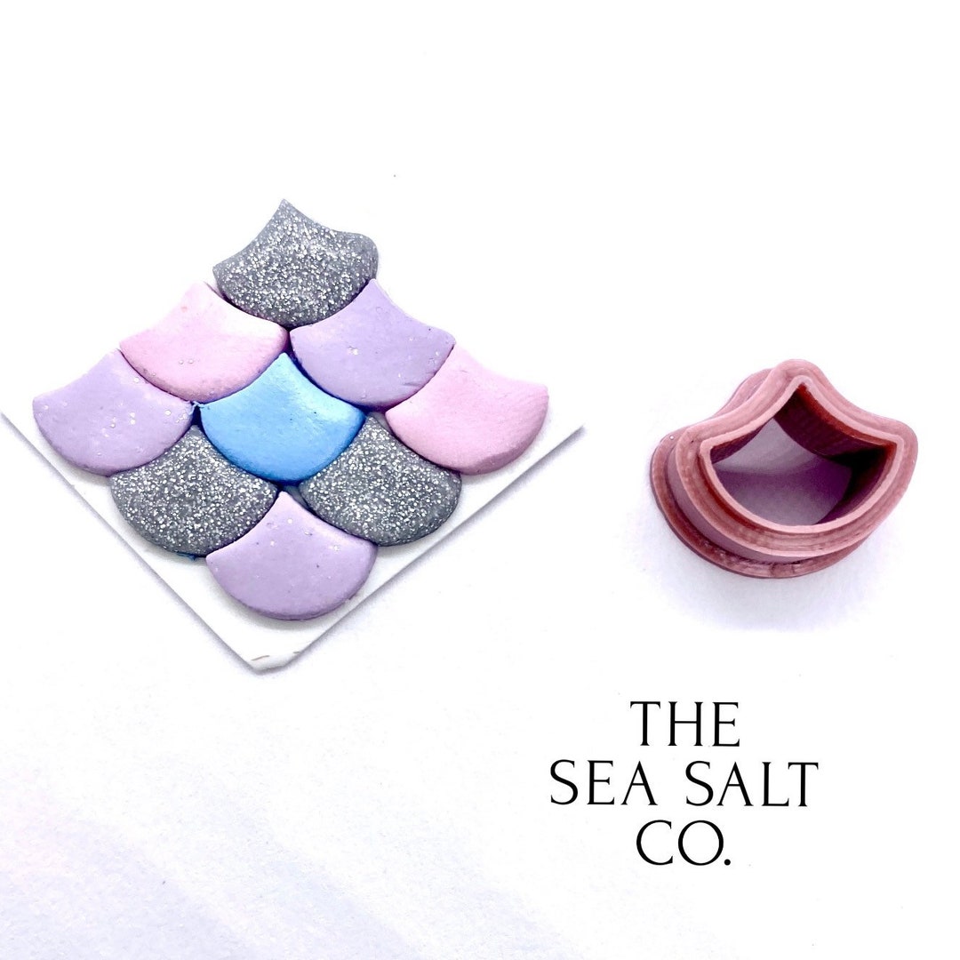 Mermaid Scale Clay Cutter Cookie Cutter Fondant Cutter - Etsy