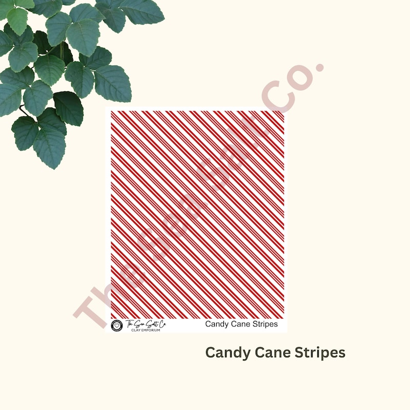 Candy Cane Stripe - Etsy