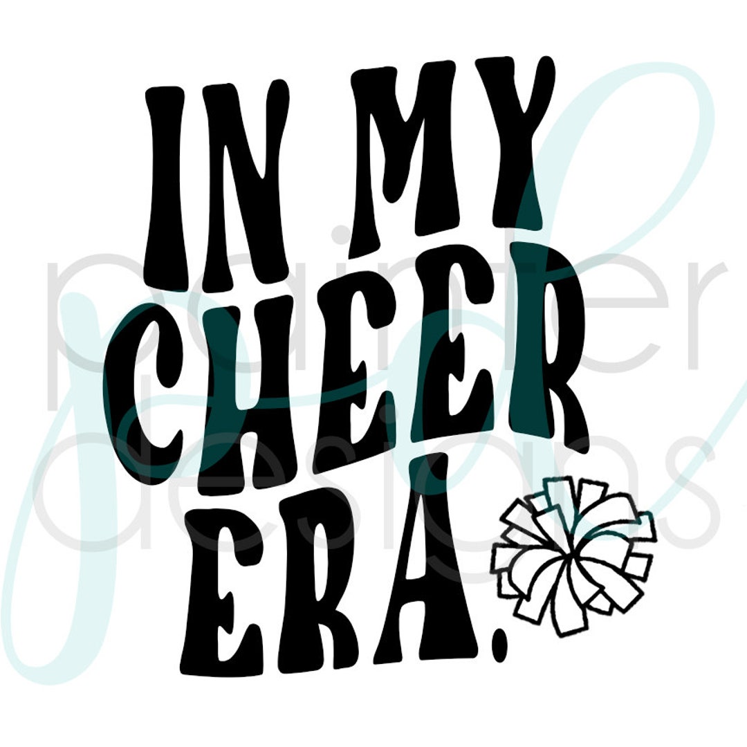 In My Cheer ERA PNG Download . Cheer Cut File . Cheerleader PNG ...