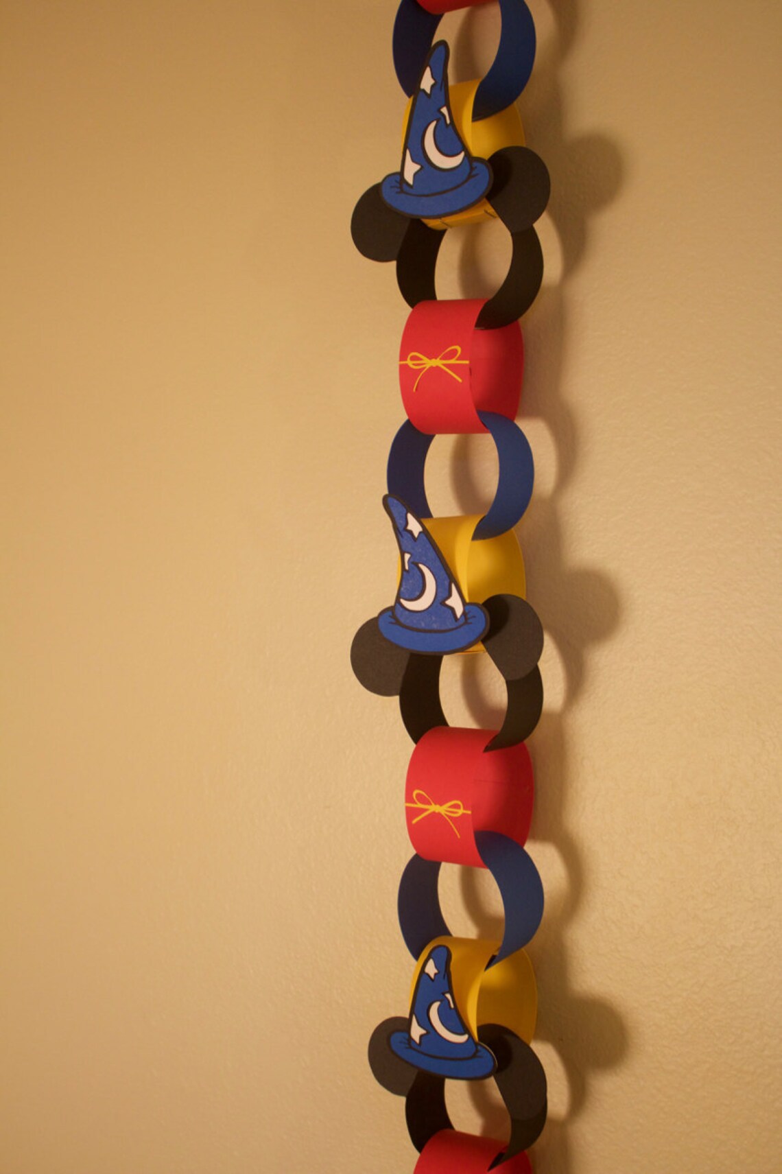 Sorcerer Mickey Countdown Chain - Etsy