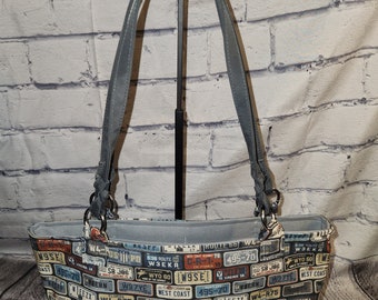 California License Plate Purse - Etsy