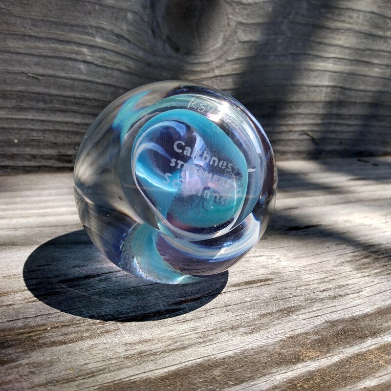 Purple Paperweight - Etsy