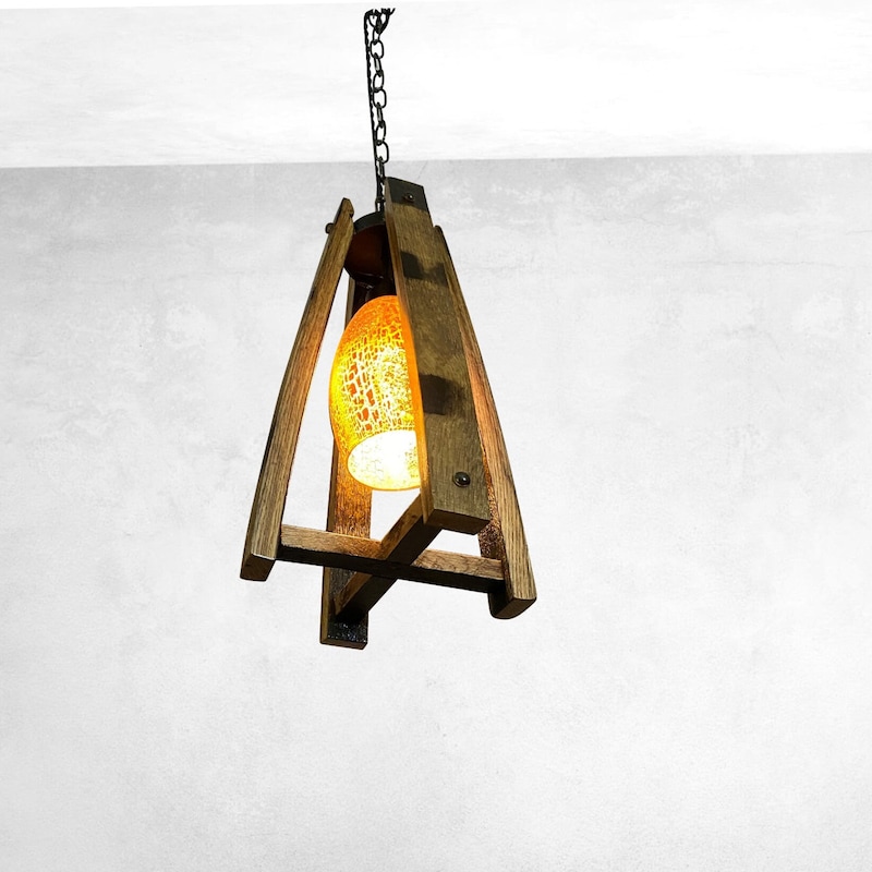 Wood Beam Light Fixture - Etsy