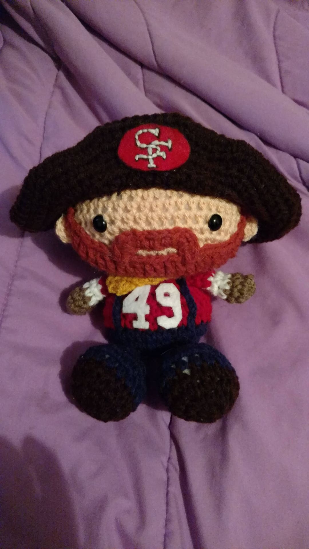 Sourdough Sam San Francisco 49ers Mascot Plushie - Etsy