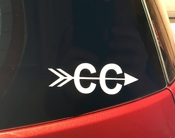 Cross Country Symbol School Sports 5 Vinyl Decal Window Sticker - Etsy