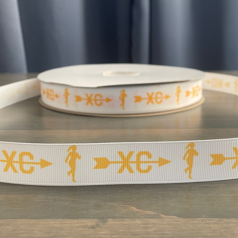 Yellow Ribbon With Cross - Etsy