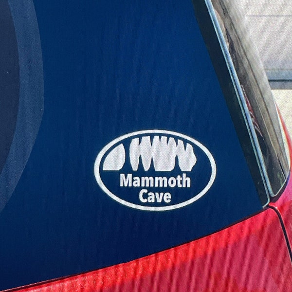 Mammoth Window Decal - Etsy