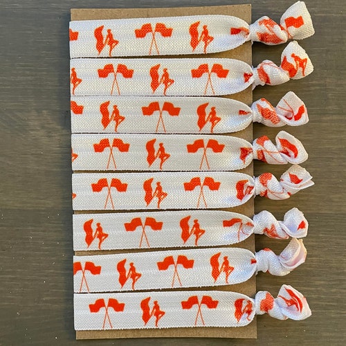 Color Guard Hair Tie Bracelets Flag Spinner Elastic Hair - Etsy