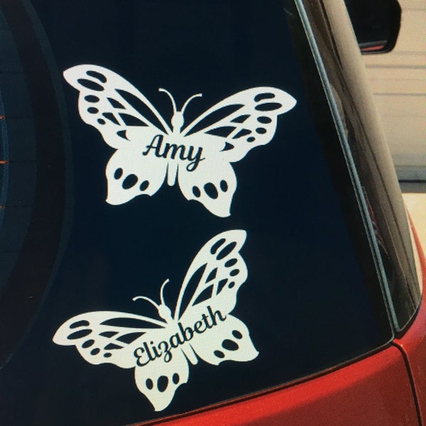Butterfly Decal Window - Etsy