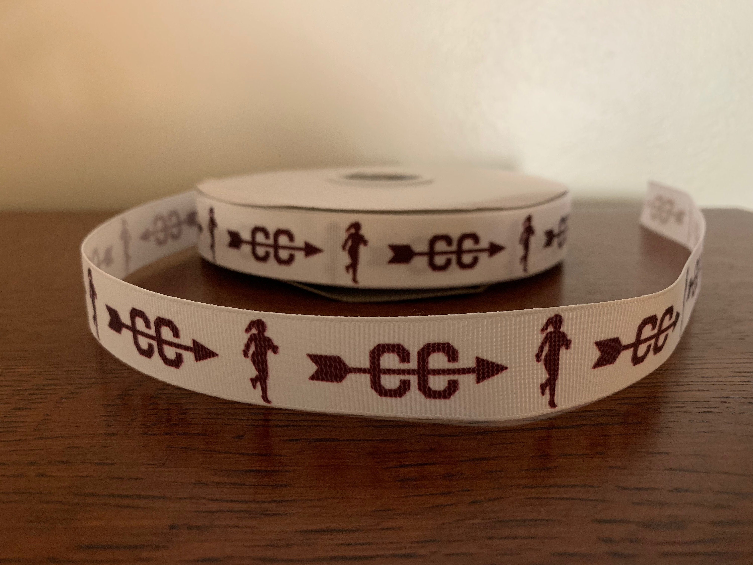 Cross Country Ribbon, 7/8" Ribbon for Bows, Various Color Options ...