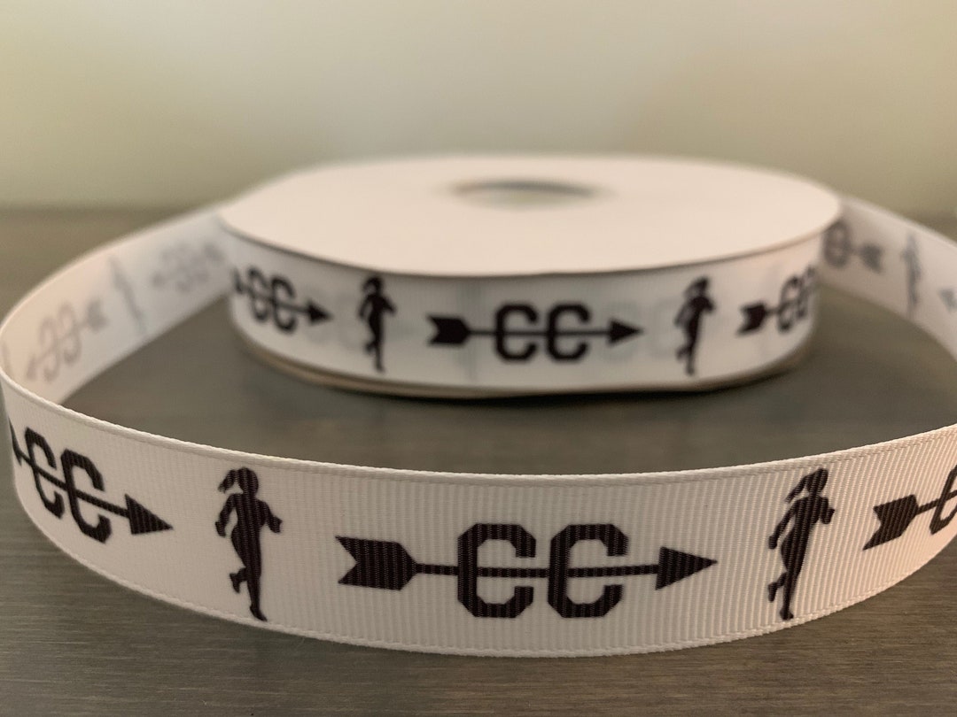 Cross Country Ribbon, 7/8" Ribbon for Bows, Various Color Options ...