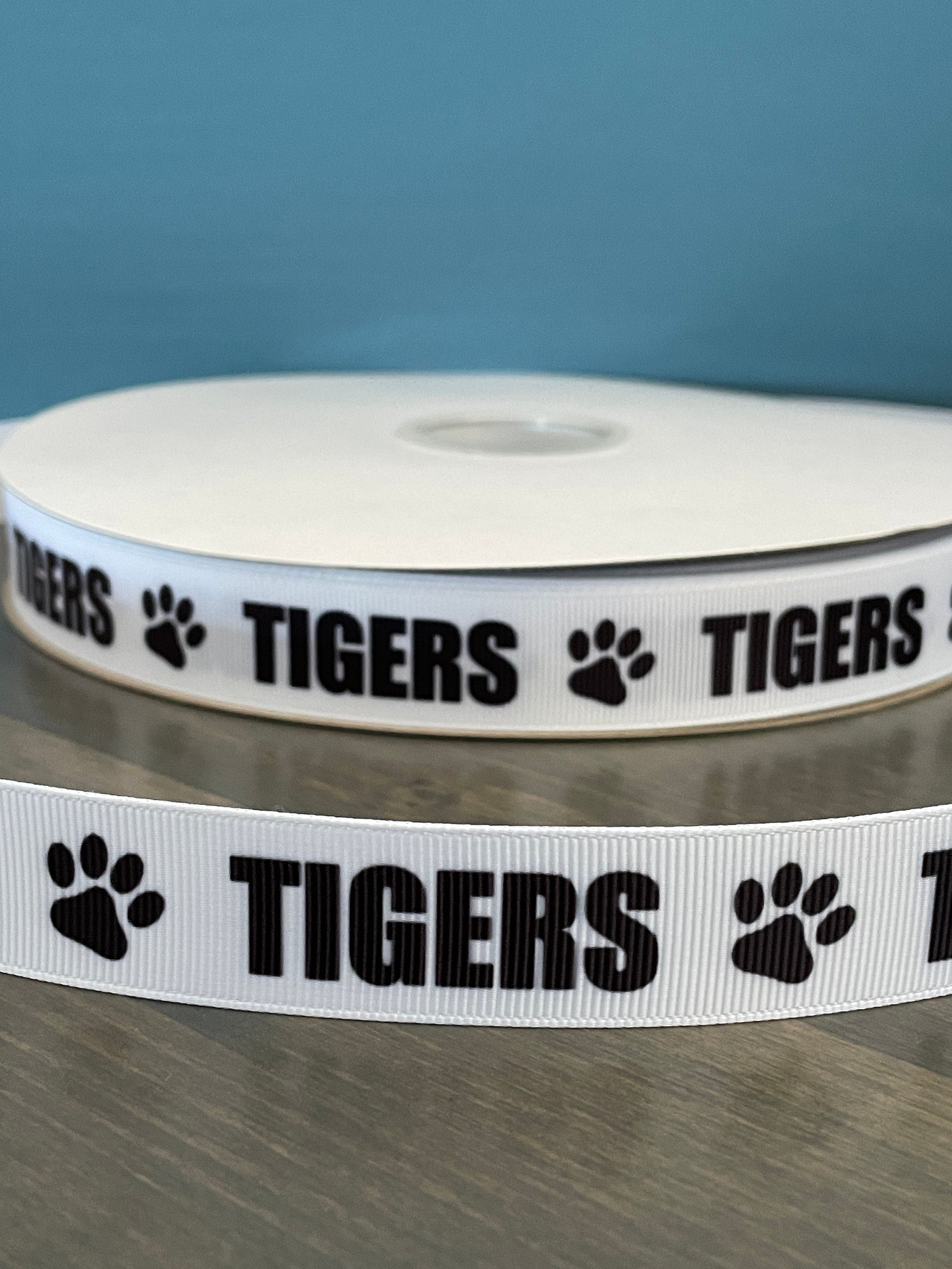 Tiger Stripe Grosgrain Ribbon