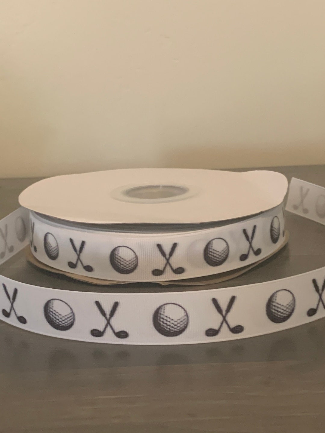 Golf Ribbon, 7/8 Ribbon for Bows, Golf Ribbon for Diy Crafts - Etsy
