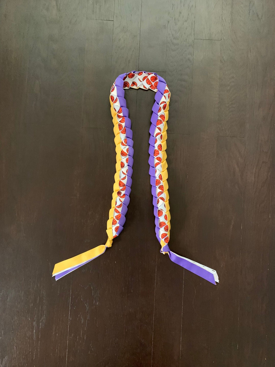 Custom graduation or sports lei, pick your sport lei with school colors ...