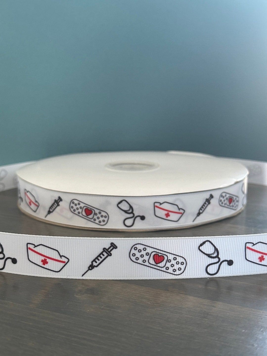 Nursing Ribbon, 7/8" Grosgrain Ribbon, Nurse Ribbon - Etsy