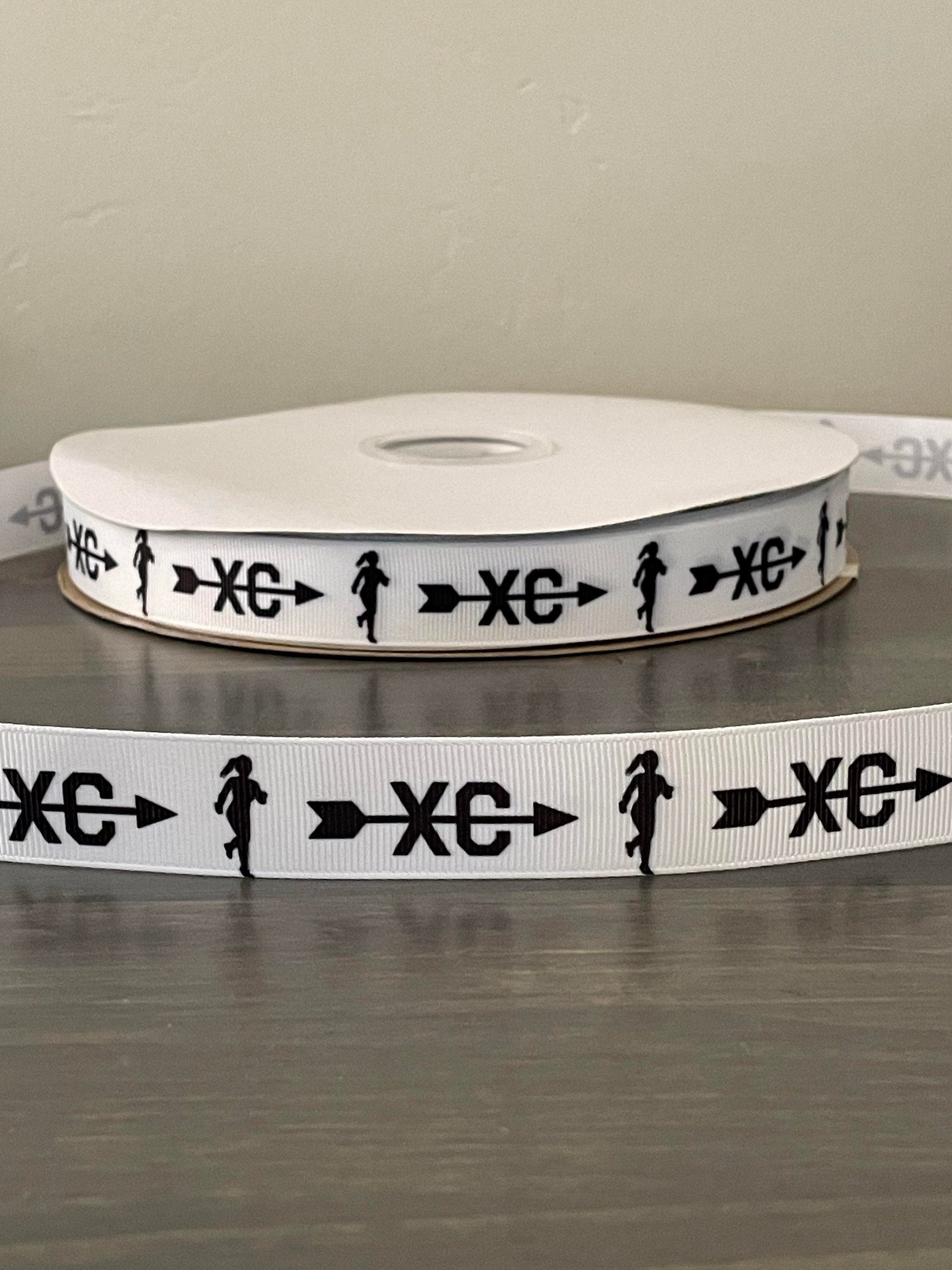 Xc Cross Country Ribbon 7/8 Grosgrain Ribbon for - Etsy