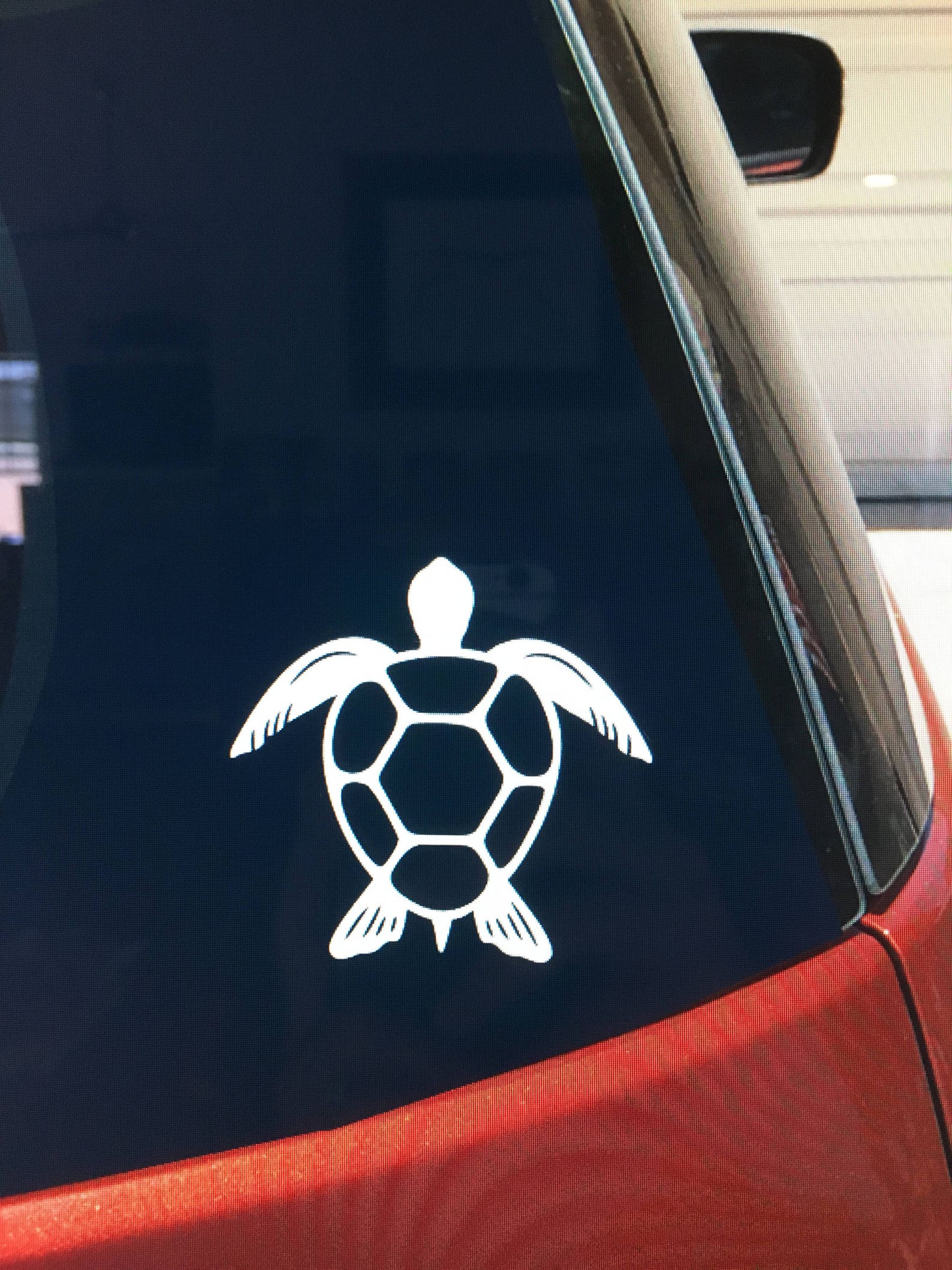 Sea Turtle Decal Honu Window Sticker - Etsy