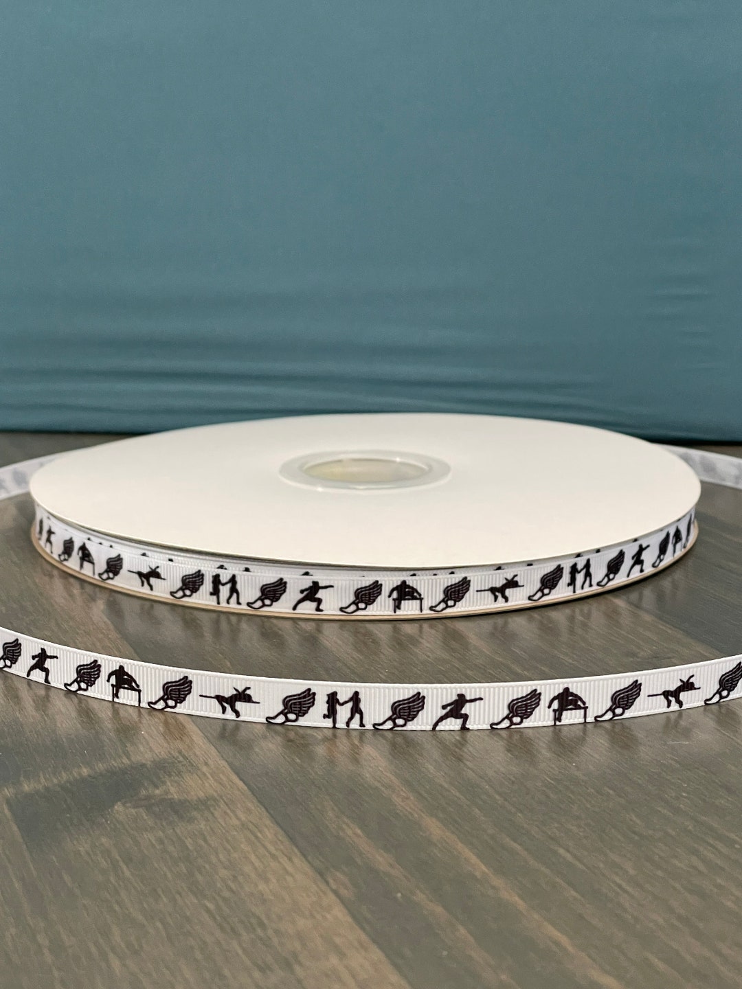 3/8" Track and Field Ribbon, Track and Field Ribbon for Bows, Track and ...