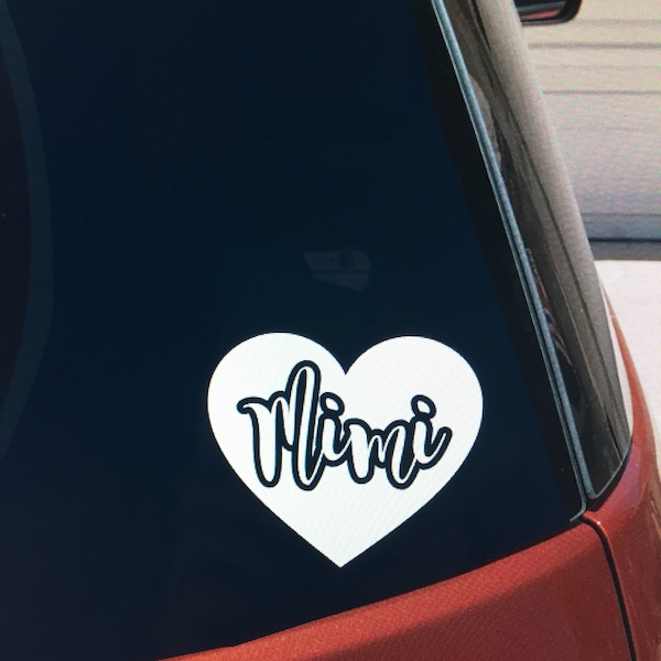 Mimi Decal - Etsy