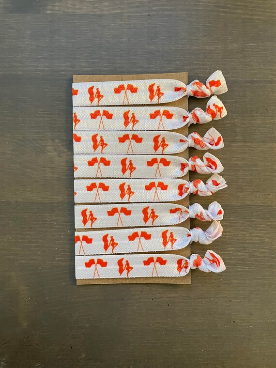 Color Guard Hair Tie Bracelets Flag Spinner Elastic Hair Ties - Etsy